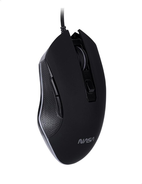 Mouse gamer alámbrico Techzone edición Nasa RGB 3