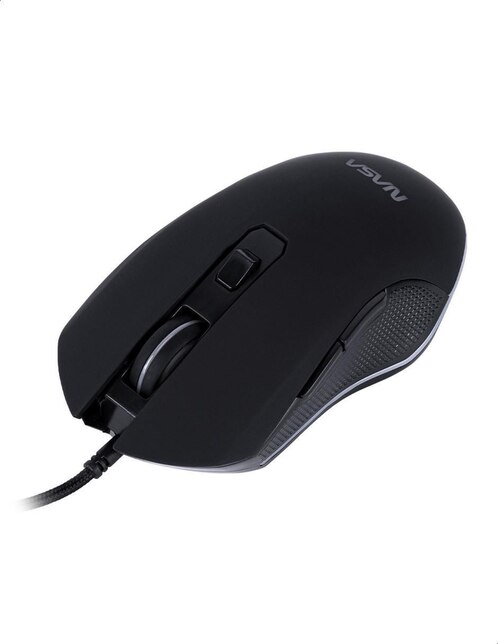 Mouse gamer alámbrico Techzone edición Nasa RGB 5
