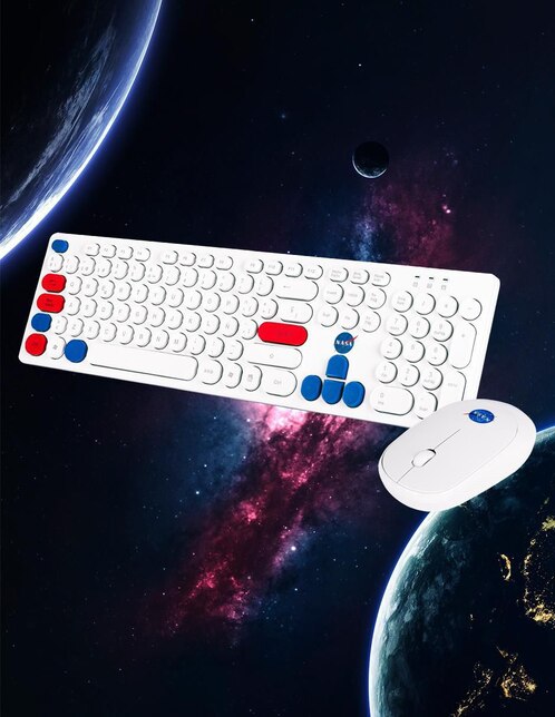 Mouse y Teclado Techzone Edición NASA 7