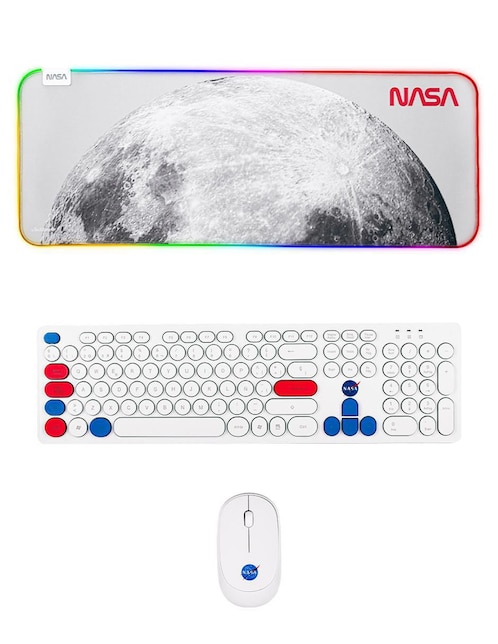 Mouse y teclado Techzone NASA Gaming 1