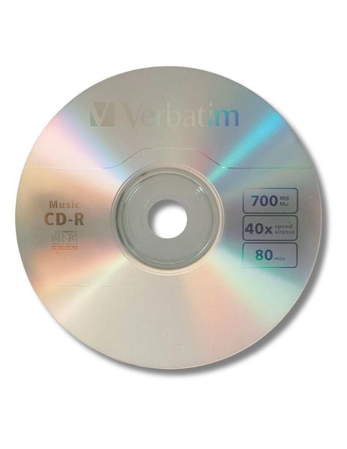 CD-R Verbatim de 25 piezas 1