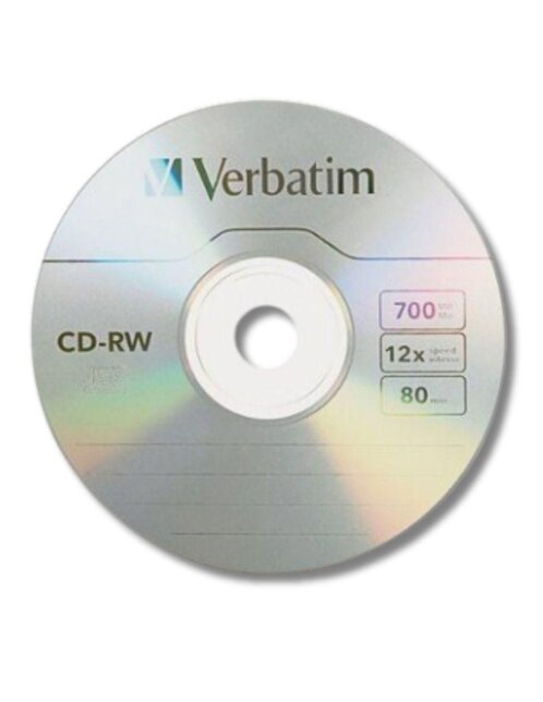 CD-RW Verbatim de 25 piezas 1