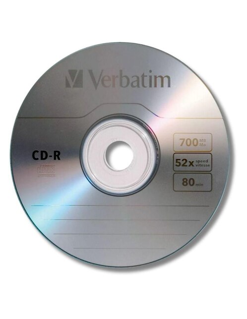 CD-R Verbatim de 2 piezas 1