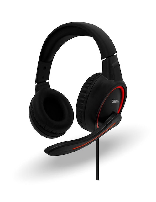 Audífonos gamer Linium alámbricos 1