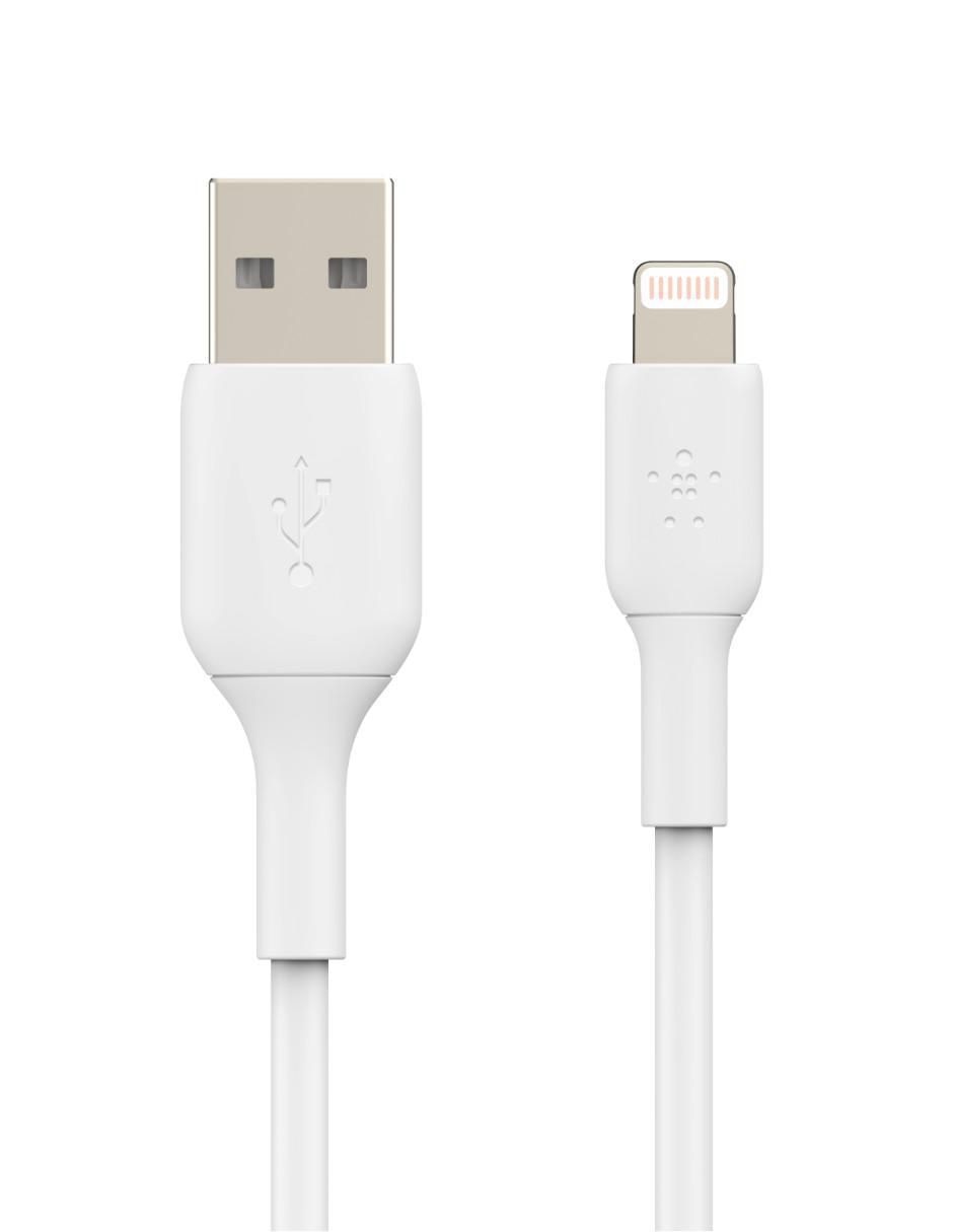 Cable USB A Belkin a tipo lightning de 3 m